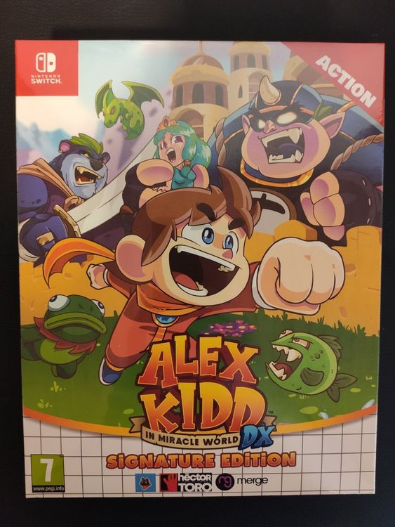 Alex Kidd Signature Edition Nintendo Switch - NEUF (Neuf avec emballage ...