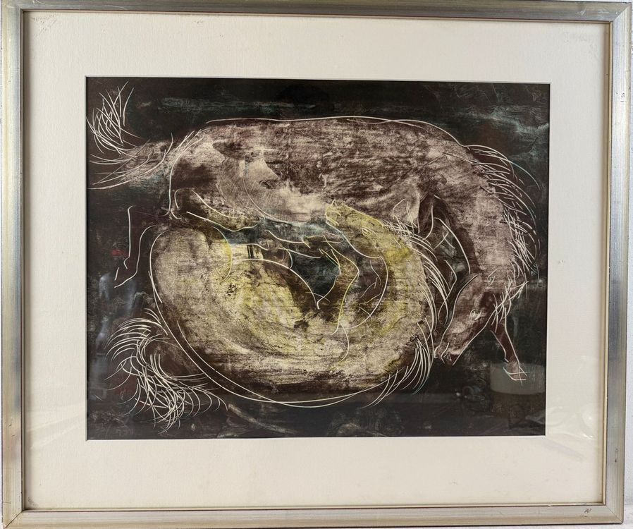 Hans Erni (1909-2015) Lithographie Handsigniert. (Gebraucht) in Neuhausen am Rheinfall für CHF ...