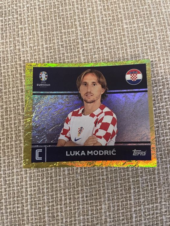 EM Topps 2024 Luka Modric Gold (Neu (gemäss Beschreibung)) in Zürich ...