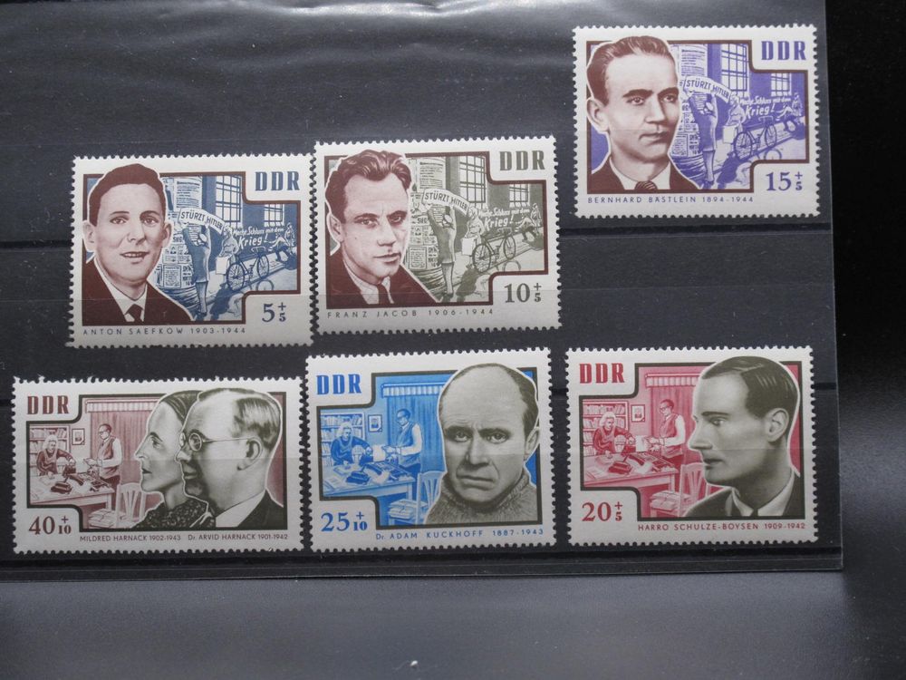 DDR 1964 Gedänkstätten KZ Opfer ** (Gebraucht) in Wil SG für CHF 1.5 – mit Lieferung auf Ricardo ...
