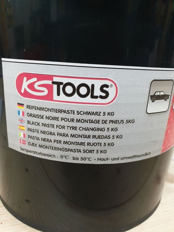 Reifenmontierpaste Schwarz 5 KG.KS TOOLS | Kaufen auf Ricardo