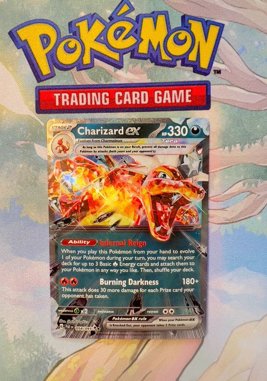 Charizard ex Double Rare Paldeas Schicksale 054/091 | Kaufen auf Ricardo