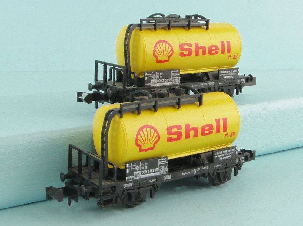 Minitrix Spur N 2 X Shell Kesselwagen (Gebraucht) in Bülach für CHF 22 ...