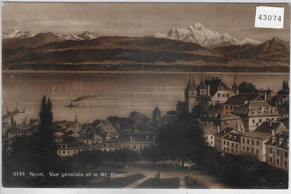 Nyon - Vue generale (Gebraucht) in Ettingen für CHF 4 – mit Lieferung auf Ricardo kaufen