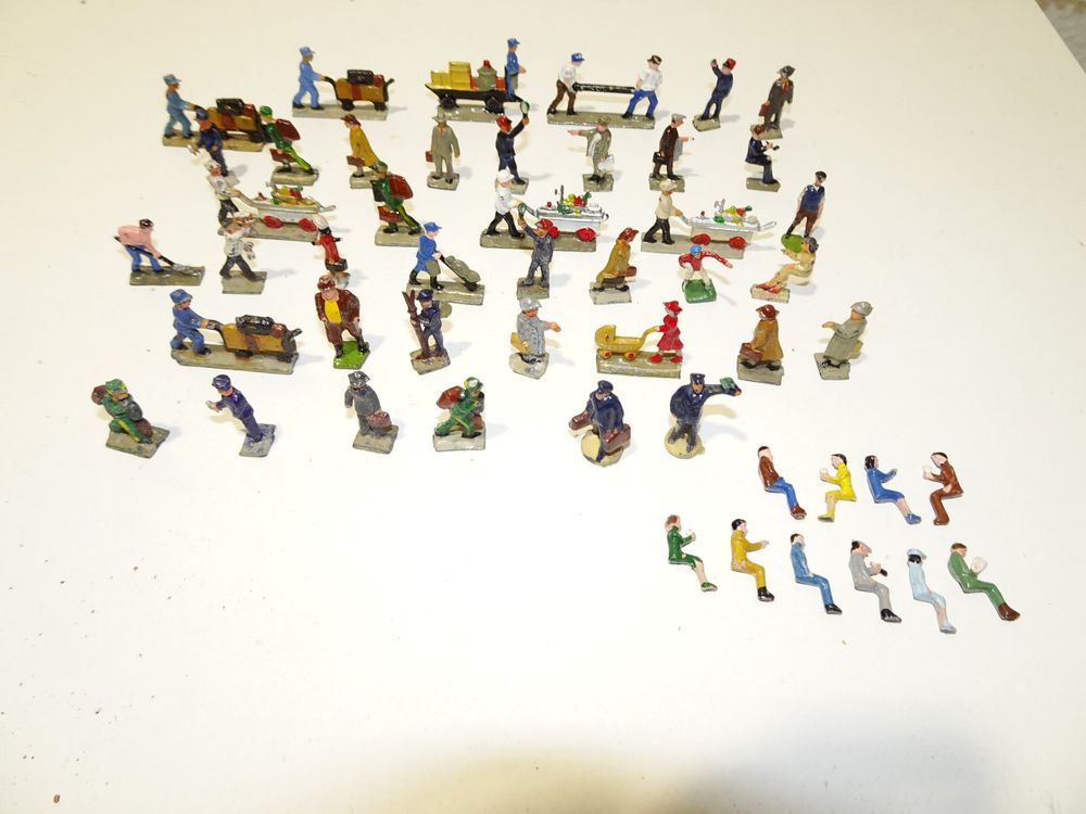 50 Märklin Metall Figuren Personen HO Diverse (Gebraucht) in für CHF ...