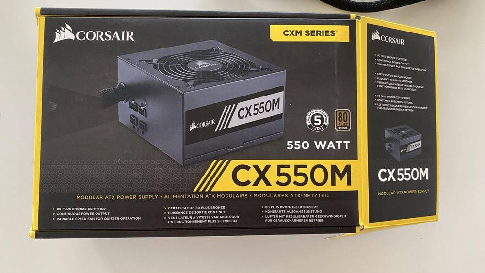 Corsair CX550M 550 Watt Power Supply PSU | Kaufen auf Ricardo