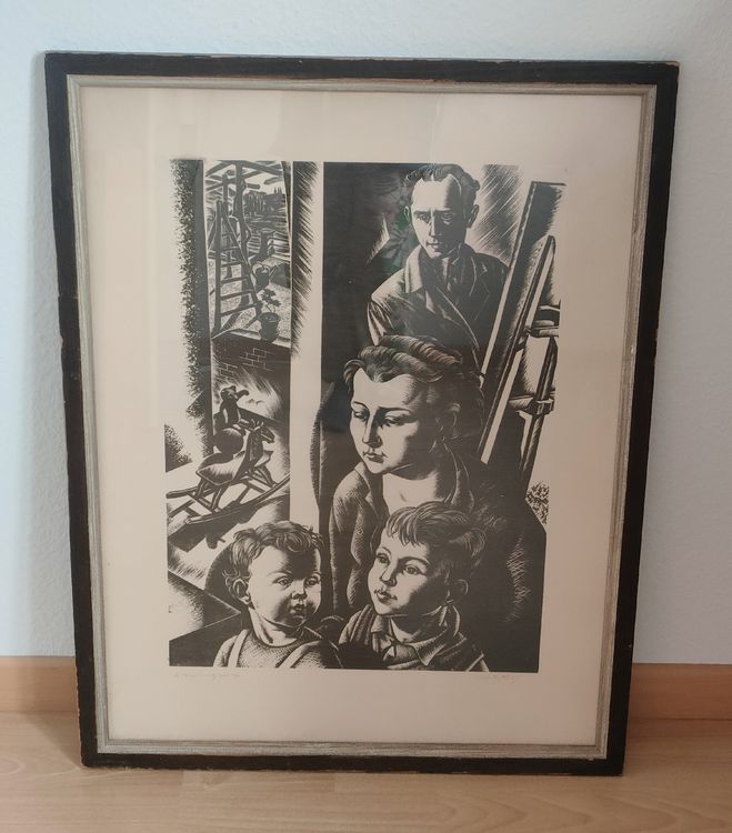 Aldo Patocchi Holzschnitt | Kaufen auf Ricardo