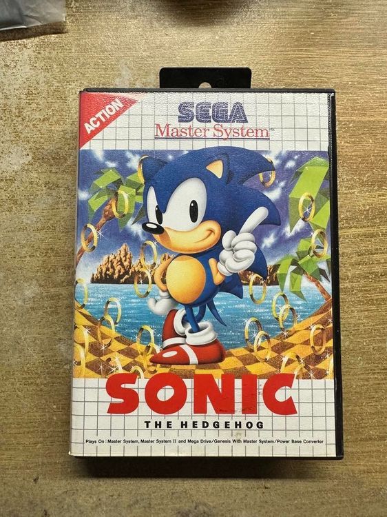 Sonic the Hedgehog Master System (Gebraucht) in Giubiasco für CHF 18 ...