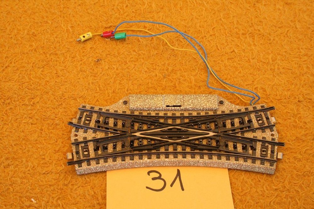 1 el. doppelte Kreuzungsweiche, Märklin 5207 (Gebraucht) in Wettingen ...