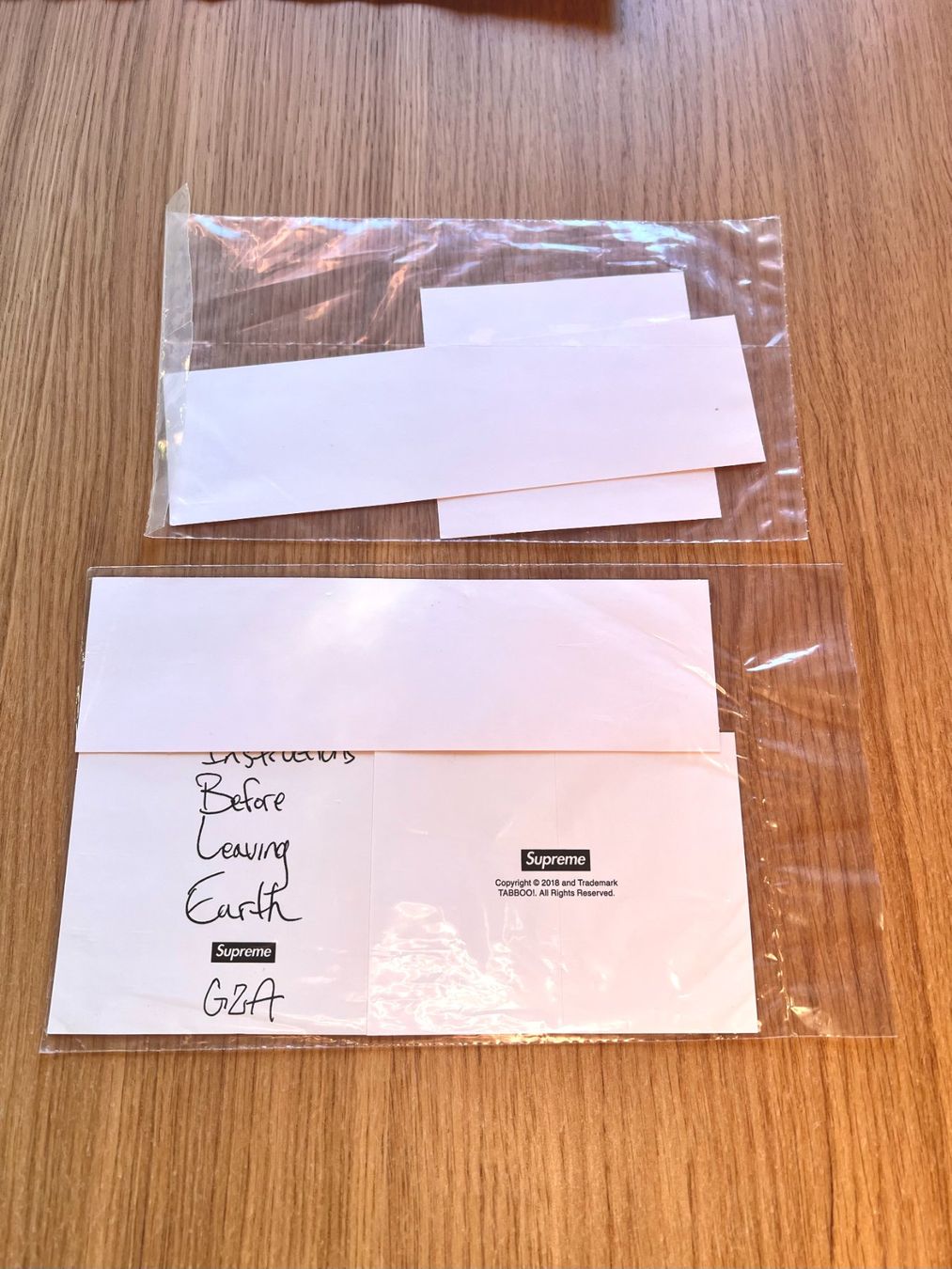 Lot SUPREME Bags & Stickers Original à partir de 1.- ️ (Neu (gemäss ...