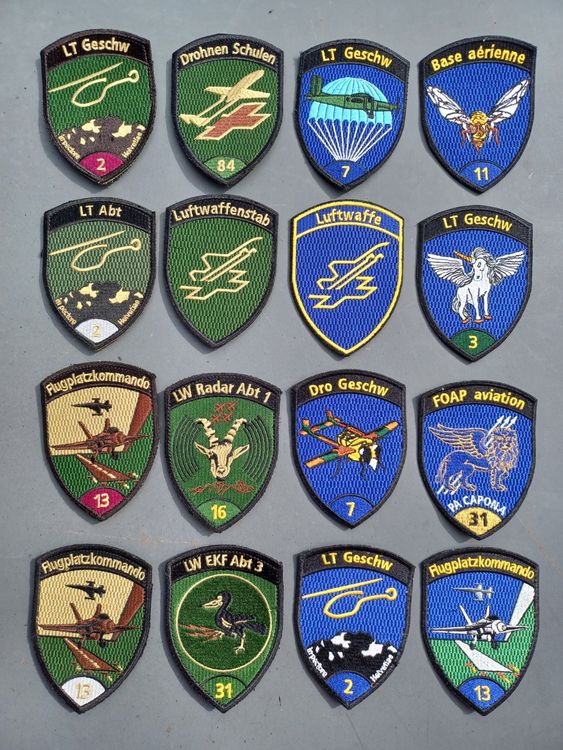 16 Badges Luftwaffe, Flieger (Gebraucht) in Horw für CHF 40 – mit ...
