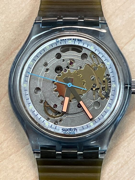 Swatch Watch Automatic SAN100 BLUE MATIC Neu | Kaufen auf Ricardo