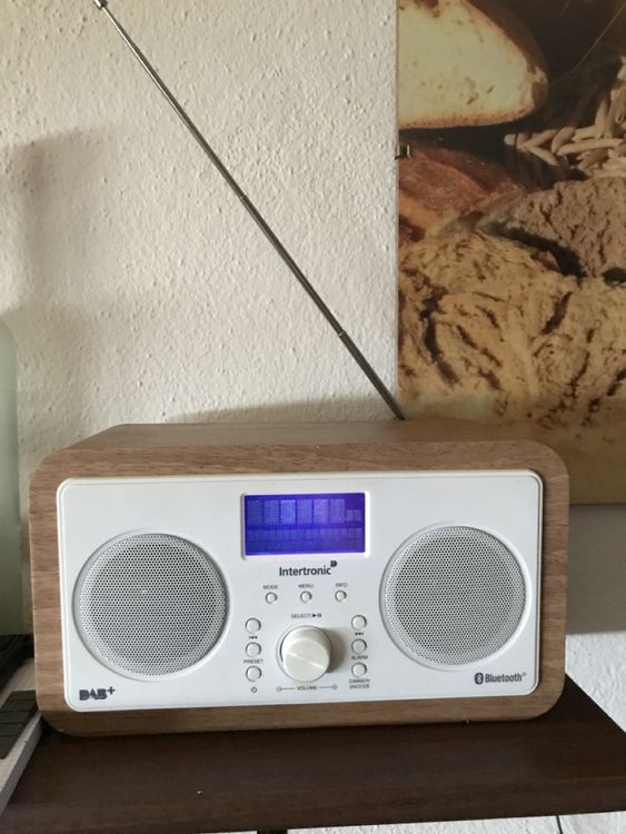 Intertronic DAB+ Radio mit Bluetooth, neuwertig. | Kaufen auf Ricardo