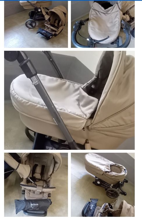 Kombikinderwagen Teutonia Beige / Sand (Gebraucht) in Basel für CHF 45 – mit Lieferung auf ...