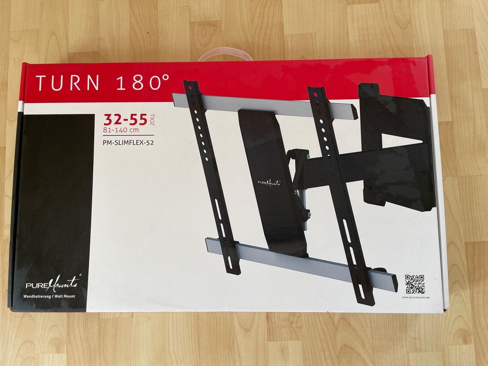 TV Wandhalterung schwenkbar PURE Mounts | Kaufen auf Ricardo
