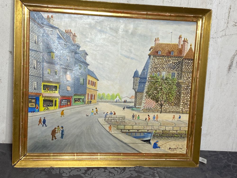 André BOUQUET (1897-1987) Tableaux peinture sur toile | Kaufen auf Ricardo