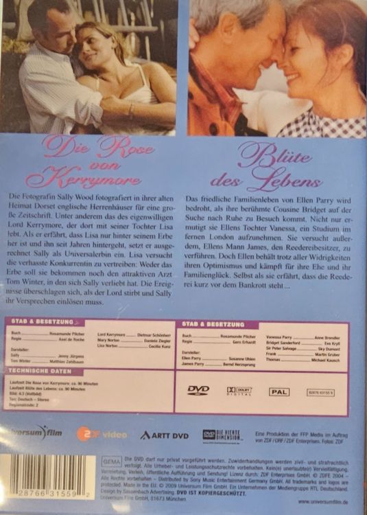 Rosamunde Pilcher - Die Rose von Kerrymore /Blüte des Lebens (Gebraucht) in Wahlen b. Laufen für ...