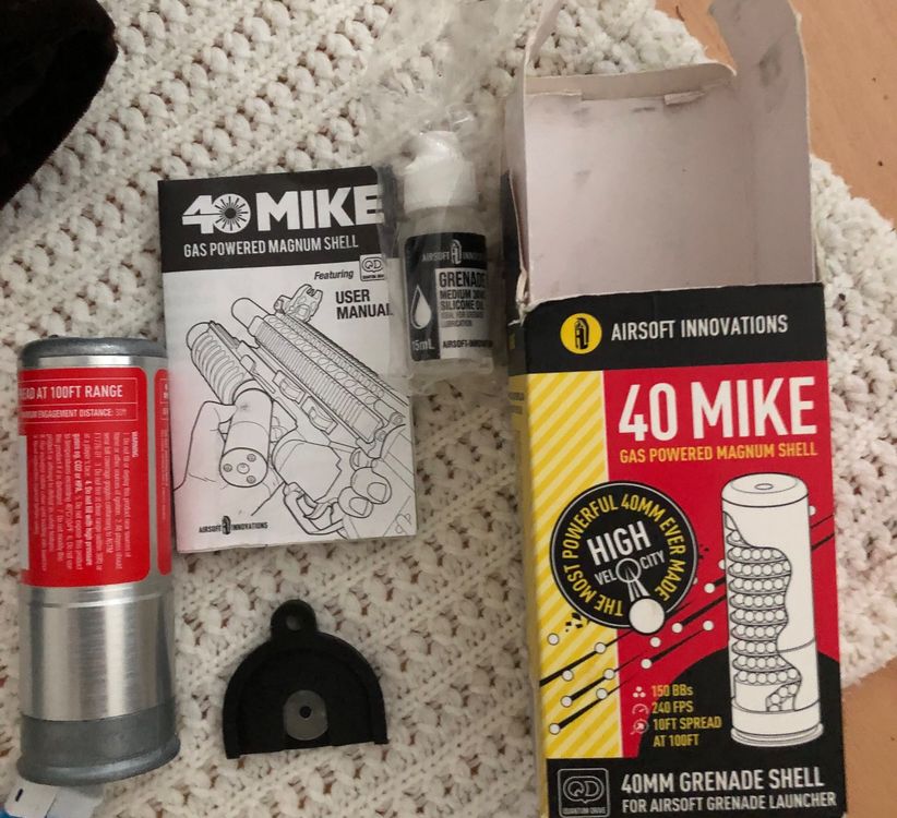 Air-Soft Grenade for Launcher 40 Mike Paintball (Gebraucht) in Gossau ...