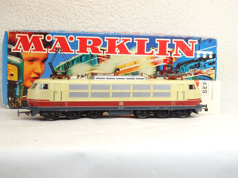 Märklin 3054 Elektrolok TEE, BR103, DB, H0,WS/AC,OVP (Gebraucht) in ...