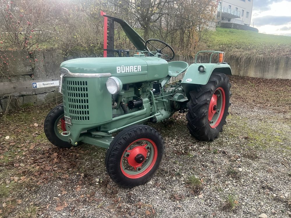 Bührer LF-4 Oldtimer Traktor, 1952 (Gebraucht) in Uffikon für CHF 2400 ...