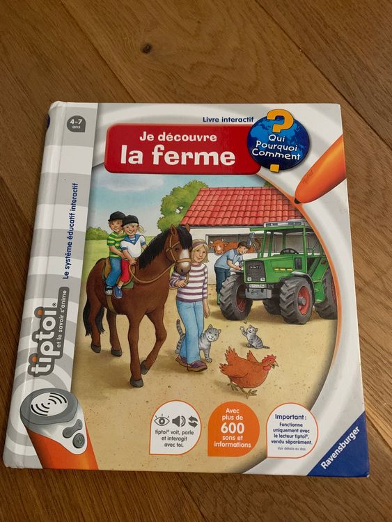 Livre interactif "Je découvre la ferme" Tiptoi | Kaufen auf Ricardo