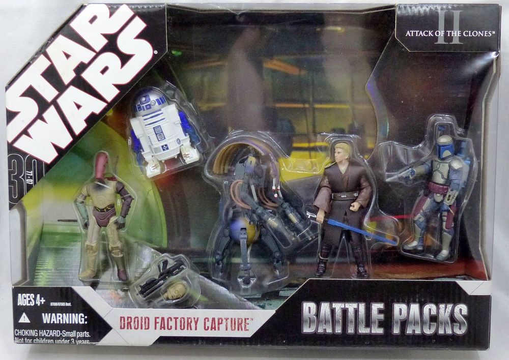STAR WARS BATTLE PACK DROID FACTORY CAPTURE 30TH ANNIVERSARY (Neu und ...