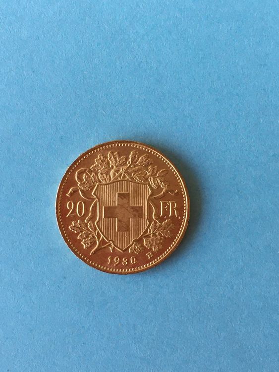 Goldvreneli 20 Franken | Kaufen auf Ricardo