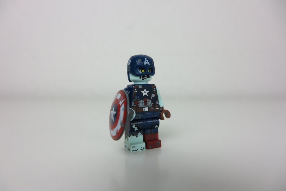 LEGO Minifigur CMF Marvel Studios - Zombie Captain America (Neu (gemäss ...
