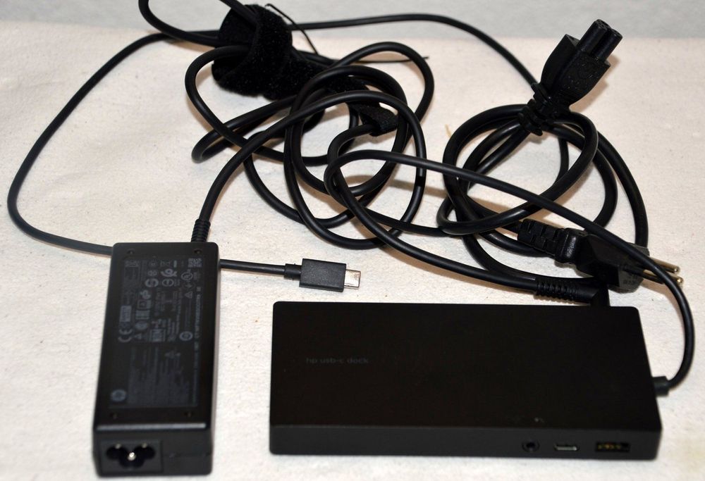 HP Elite USB-C Docking Station TPA-B01 + Adapter | Kaufen auf Ricardo