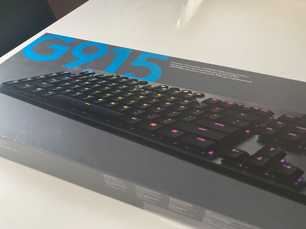 Logitech G915 Original box (unopened) CH layout (Neu und ...