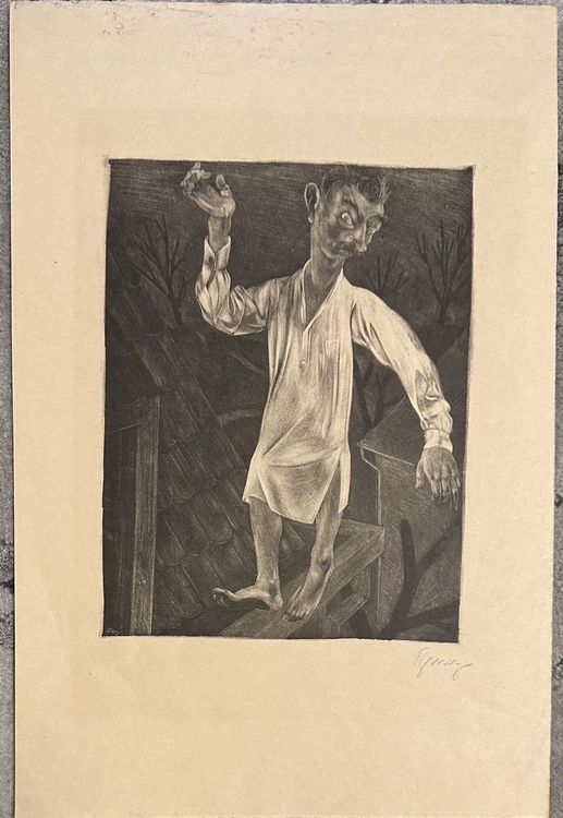 KÜNSTLER UNLESERLICH SIGNIERT LITHOGRAPHIE (Gebraucht) in Gersau für CHF 28 – mit Lieferung auf ...