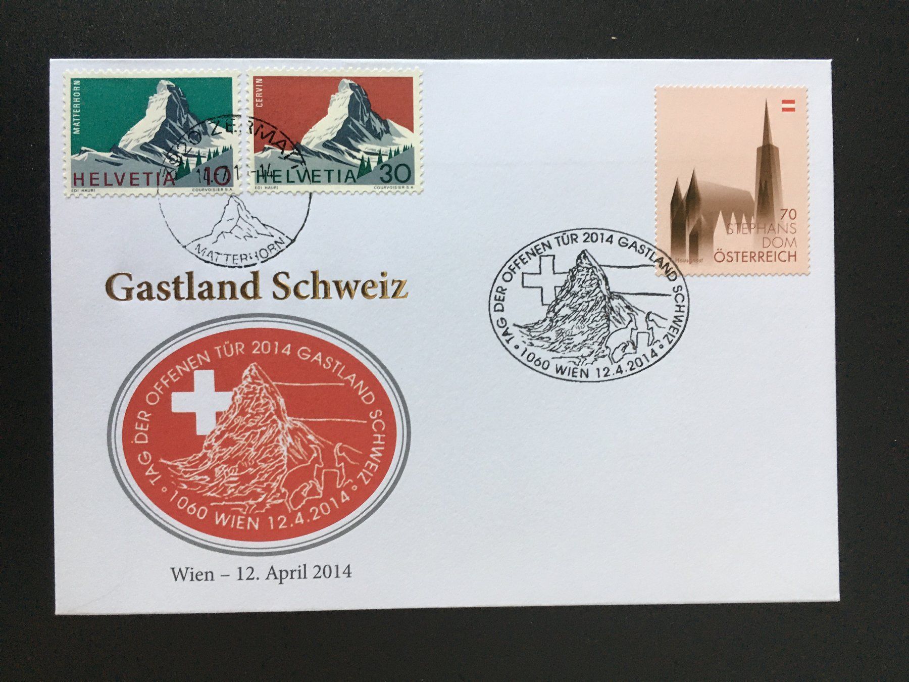 Das Matterhorn in Wien + 150 Jh Erstbesteigung 14.7.15 uniqu (Neu ...
