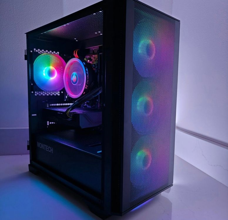 AMD Ryzen 5 + Nvidia RTX 4070 Gaming-Desktop-PC – 1 TB SSD (Neu und ...