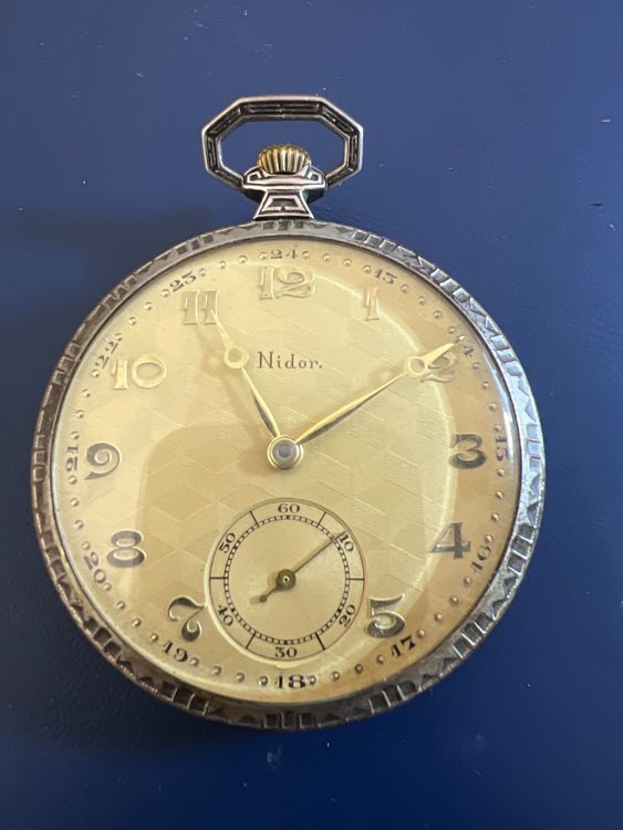 Nidor Taschenuhr echt Silber 48 mm (Gebraucht) in Pfeffingen für CHF 62 ...