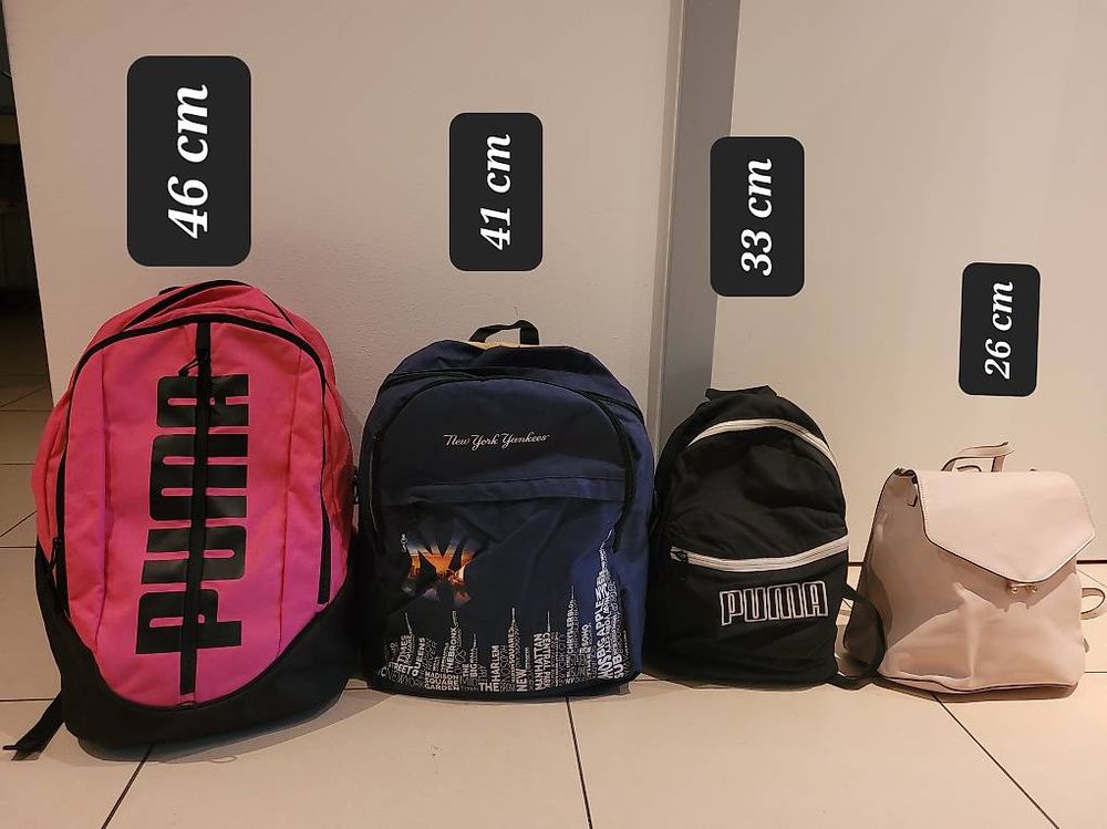 Zaini varie grandezze e prezzi (Usato) a Lugano per CHF 9 – solo ritiro ...
