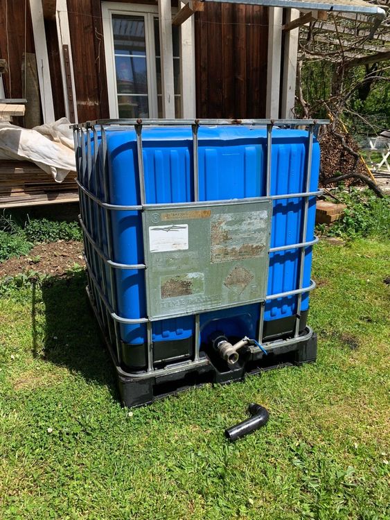 Regenwassertank 1000 Liter | Kaufen auf Ricardo