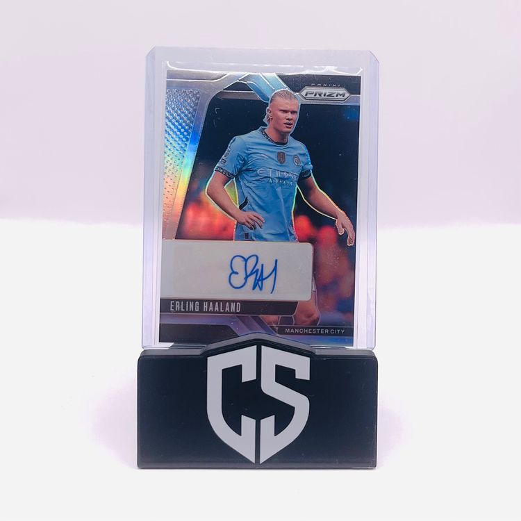 2024-25 Panini Prizm PL Erling Haaland Silver Auto /99 (Gebraucht) in ...