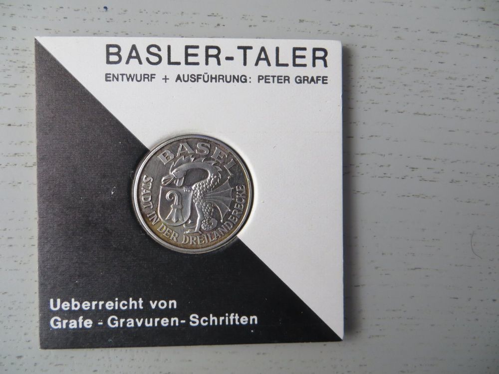 Basler-Taler von Peter Grafe, seltene Ausführung! (Gebraucht) in ...