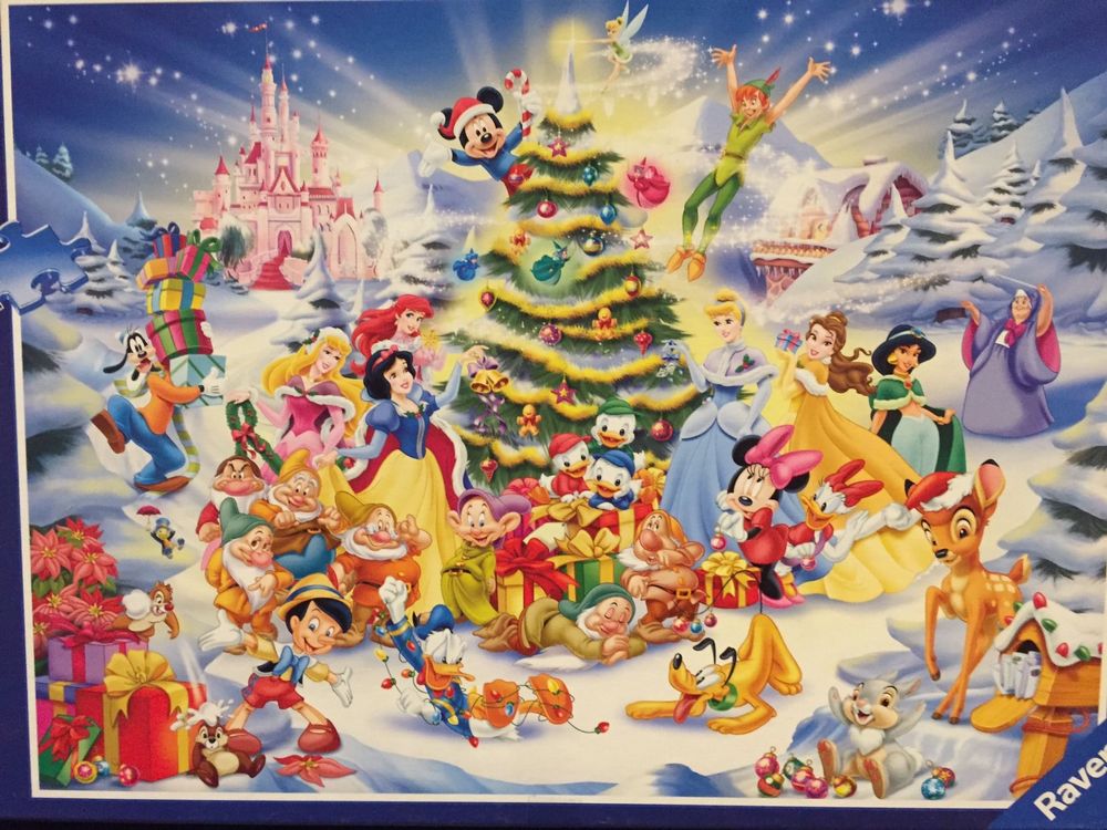 Verwunderlich Disney Figuren Weihnachten Bilder