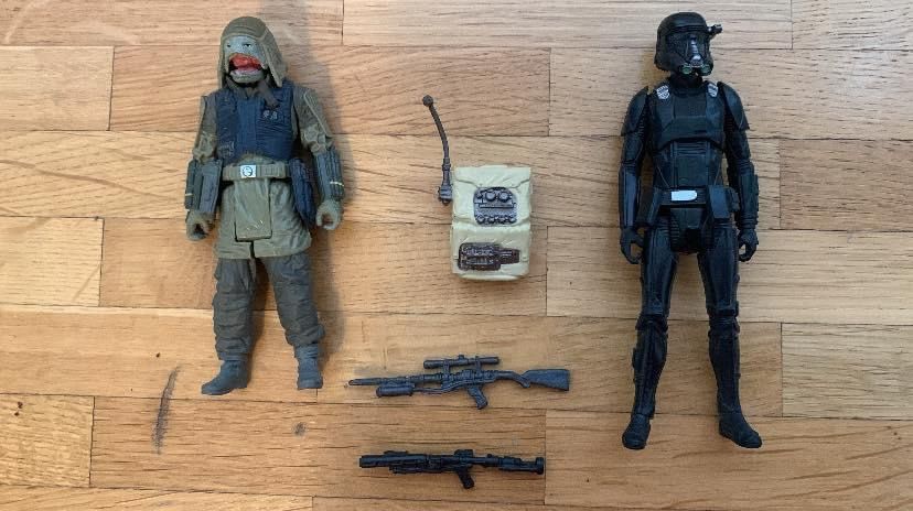 Star Wars Rogue1 Rebel Commando Pao & Imperial Death trooper | Kaufen ...