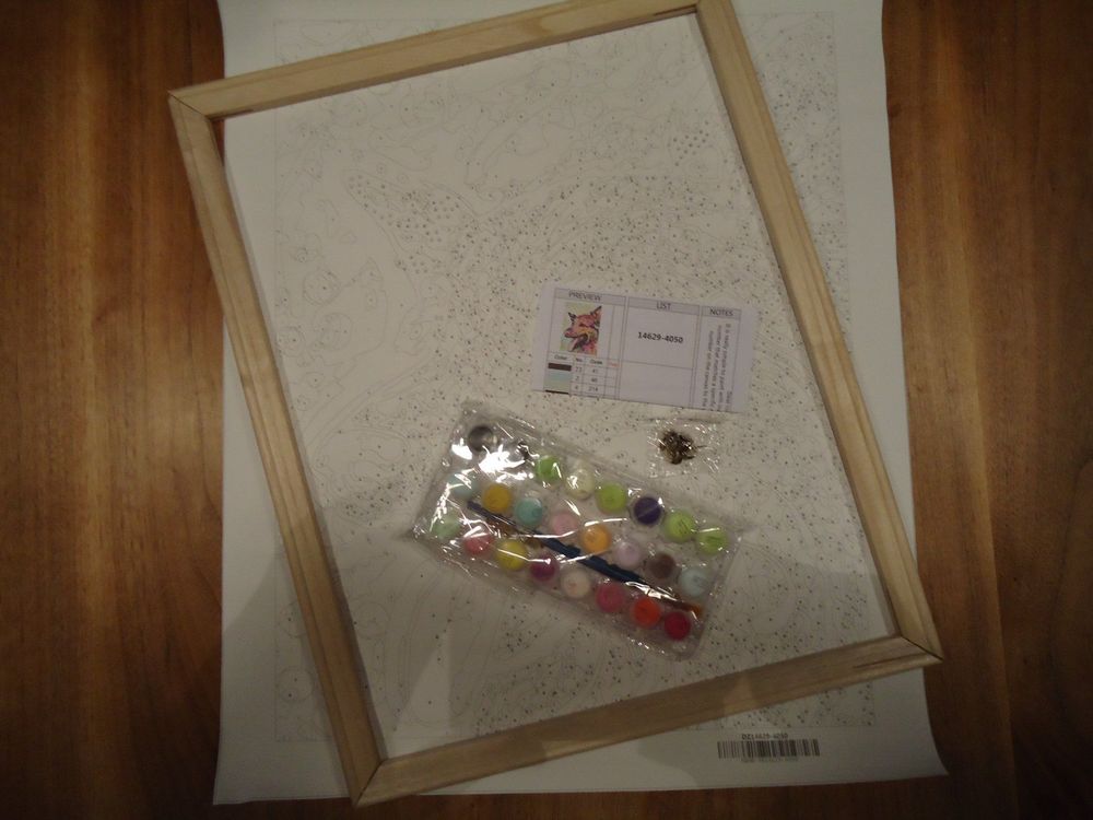 neu! Malen nach Zahlen, 40 x 50 cm, alles dabei + Rahmen | Kaufen auf Ricardo