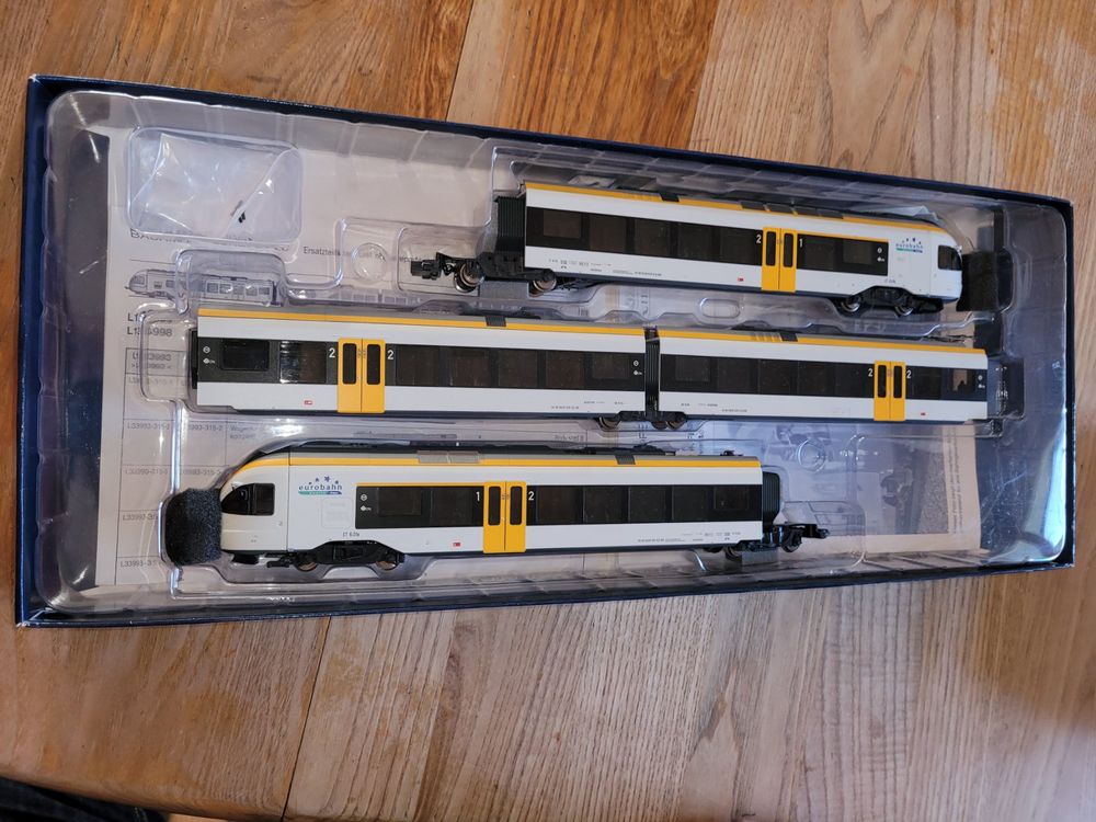 Liliput L 133981 Triebwagen FLIRT Eurobahn ET 6.01 4 teilig (Gebraucht) in Wichtrach für CHF 280 ...