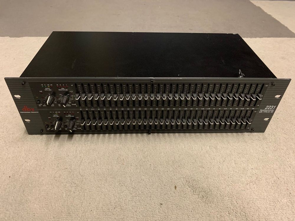DBX 2231 Graphic EQ / Limiter 3U Rack | Kaufen auf Ricardo