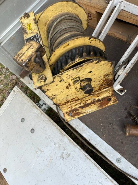 Hebezug Seilwinde Kran Lastenheber (kein Habegger Kettenzug) (Gebraucht ...