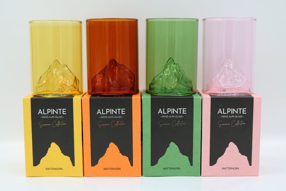 ALPINTE Swiss Alps Glass Matterhorn Sonderedition 24102619PL (Neu und ...