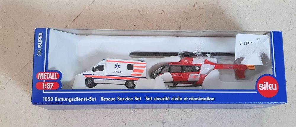 Siku 1850 - Rettungsdienst Set - neu&ovp (Neu und originalverpackt) in ...