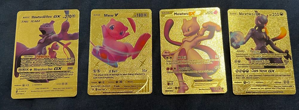 Pokemon Gold Mewtwo Mew Funcard | Kaufen auf Ricardo