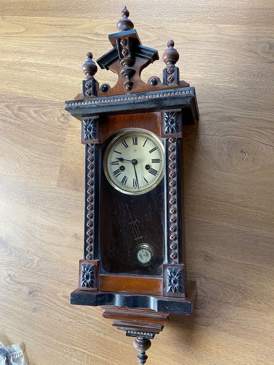 Alter Junghans Regulator, Wanduhr, 20. Jh, Top! | Kaufen auf Ricardo