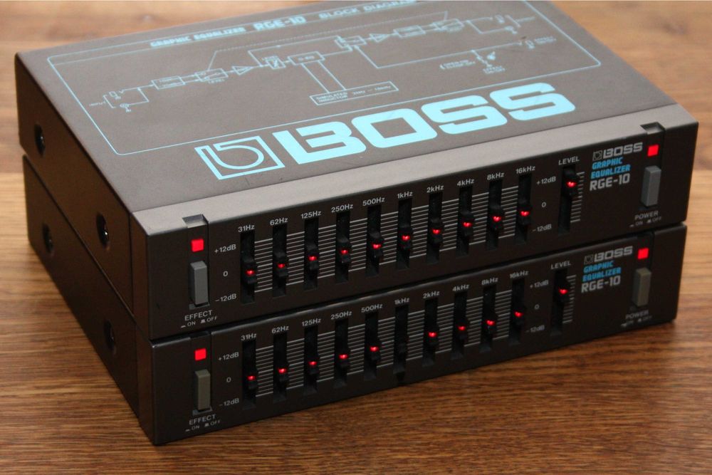 Boss Micro Rack Series Graphic Equalizer RGE-10 (teildefekt) | Kaufen ...