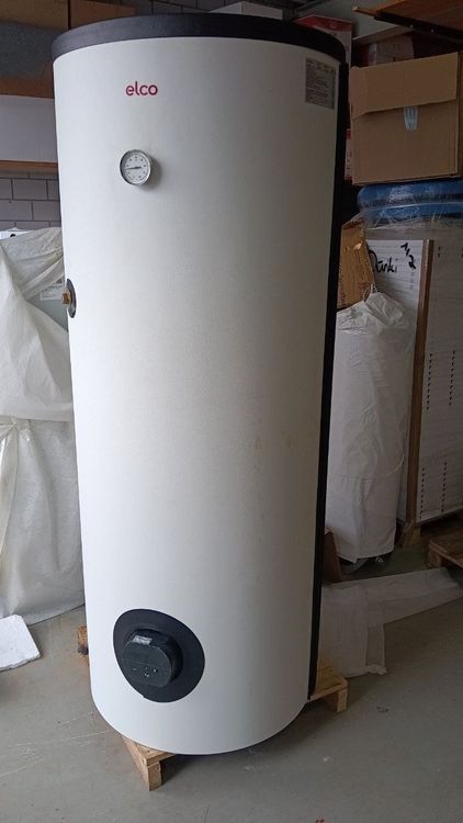 Boiler Elco 500L Elektro 6kW und Heizregister für Wärmepumpe (Gebraucht ...